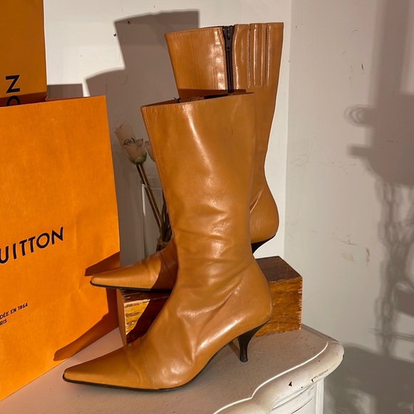 les tropeziennes | Shoes | Pointy All Leather Made In Italy Heeled ...